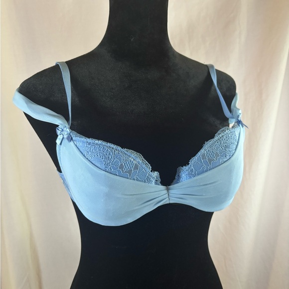 Adore Me | Intimates & Sleepwear | Whimsical Blue Lace Detail Bra ...